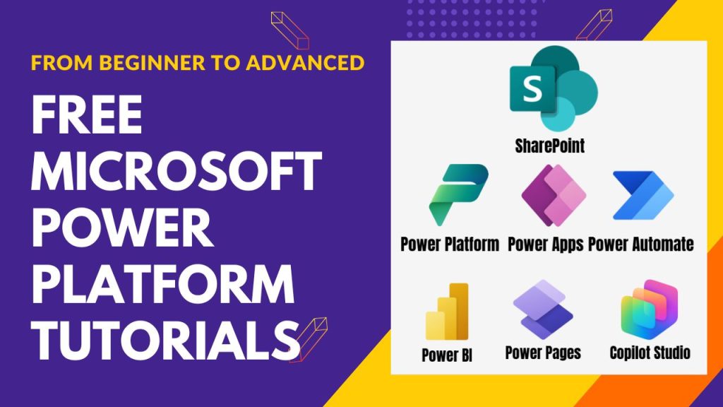 Free Microsoft Power Platform Tutorials — From Beginner To Advanced